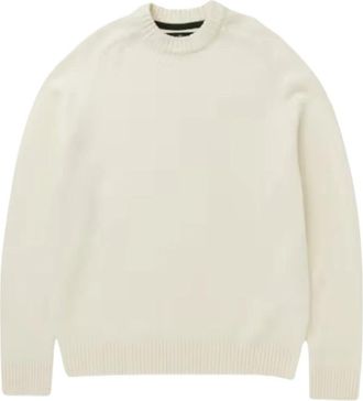 Barbour Newtown Crew - - Knitwear - Herren - Wei&szlig; - L