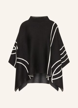 s.Oliver Black Label S.Oliver Black Label Poncho Mit 3/4-Arm schwarz
