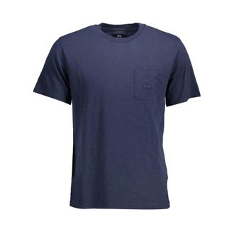 La Martina Klassisches Kurzarm-T-Shirt - - Tops - Herren - Blau - L