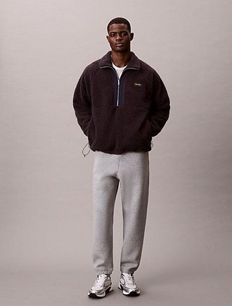 Calvin Klein Pantalon de jogging &agrave; taille basse en spacer