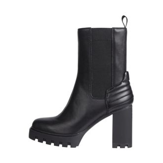 Calvin Klein Jeans Schwarze Chelsea Stiefeletten - - Shoes - Damen - Schwarzk - 41 EU