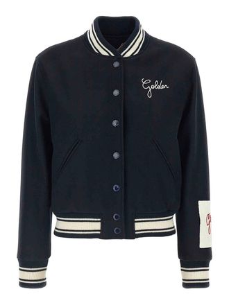 Golden Goose Bomber - Bleu