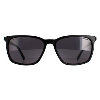 HUGO BOSS Rectangle Mens Matte Black Grey Grey Polaris Boss 0959 / S / IT