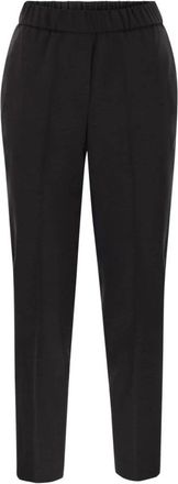 PESERICO Femme, Pantalons, Noir, Taille: 40 FR Pantalon Tailleur &agrave; Pli Marqu&eacute;