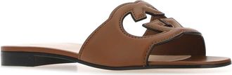 Gucci Upper Mule - Brown