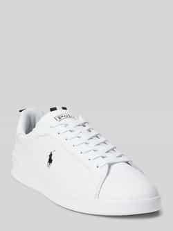 Polo Ralph Lauren Sneaker aus echtem Leder mit Logo-Details