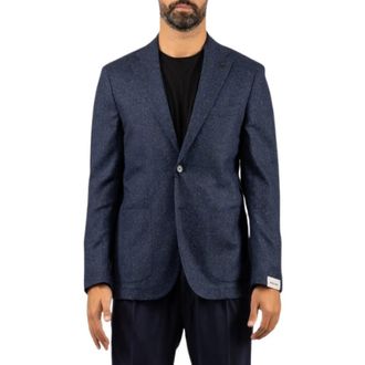 Paoloni Blazer - - Jackets - Herren - Blau - XL