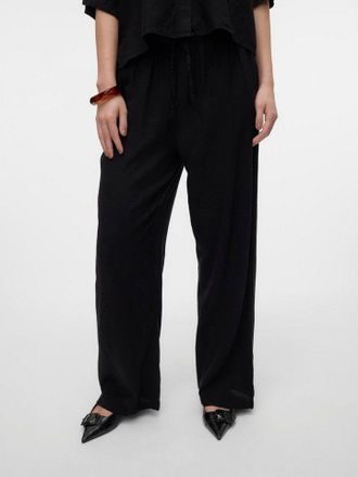 Vero Moda Schlupfhose VMLINN LINEN PANTS WVN NOOS Sommerhose, mit Leinen