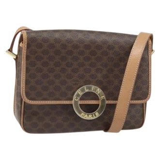 Celine Pre-owned Sac bandouli&egrave;re vintage - Femme - Pre-owned - Brun - Taille: ONE Size