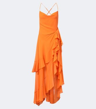 Retrof&ecirc;te Retrof&ecirc;te Robe longue Samara en mousseline