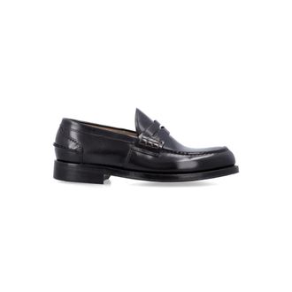 Green George Klassische Leder-Penny-Loafer - - Shoes - Herren - Schwarzk - 41 EU