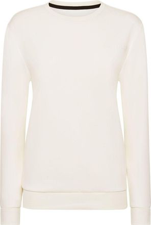 Plein Sport Sweatshirt mit Logo-Stickerei - Weiß