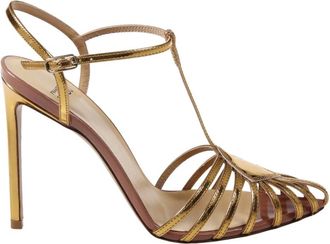 Francesco Russo Femme, Chaussures, Jaune, Taille: 37 EU 307 Sandal