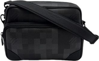 Louis Vuitton Sac bandouli&egrave;re en toile Pre-owned - Homme - Pre-owned - Noir - Taille: ONE Size