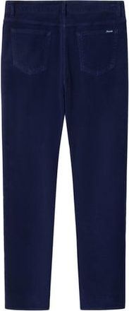 Fa&ccedil;onnable Pantalon en velours c&ocirc;tel&eacute;