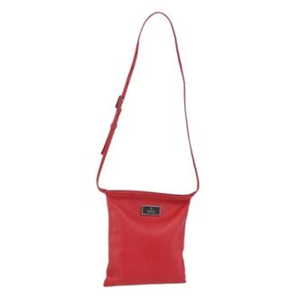Gucci Sac bandouli&egrave;re vintage Pre-owned - Femme - Pre-owned - Rouge - Taille: ONE Size