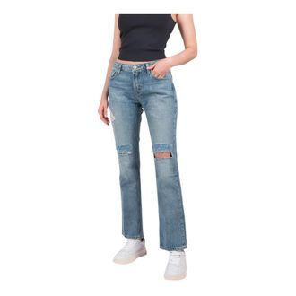 Frame Denim Low Boot Jeans Spears Lwbt727 - - Jeans - Damen - Blau - W28