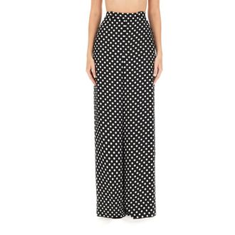 Saint Laurent Weite Hosen - - Trousers - Damen - Schwarzk - M