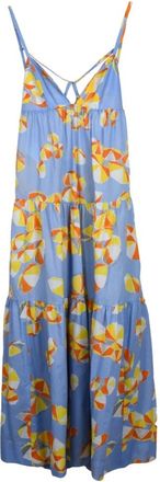 Moschino Femme, Robes, Multicolore, Taille: 40 FR Abito lungo svasato