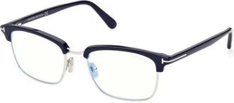 Tom Ford Sonnenbrille mit blauem Rahmen - - Accessories - unisex - Blau - 50 MM