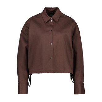 Pinko Pinko, Damen, Blusen & Hemden, Braun, XSGr&ouml;&szlig;e