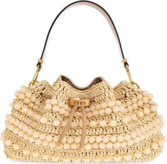 Jimmy Choo London Femme, Sacs, Beige, Taille: ONE Size Bon Bon Shoulder Bag