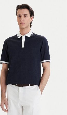 Bugatti Poloshirt 8150-75112C Dunkelblau Regular Fit