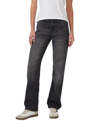 s.Oliver Jeans Karolin/Regular Fit/Mid Rise/Straight Leg/Doppelbund-Optik