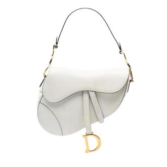 Dior unisex, Pre-owned, Blanc, Taille: ONE Size Sac Saddle Pre-owned