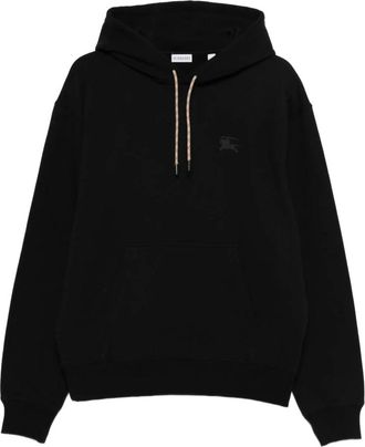 Burberry Homme, Sweatshirts et sweats &agrave; capuche, Noir, Taille: XL Reilly Chk Pch Sweat &agrave; capuche