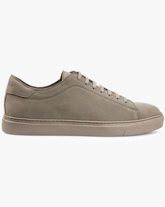 Profuomo Legere Casual-Sneaker aus Veloursleder in
