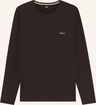 HUGO BOSS Schlafshirt Mix&Match braun