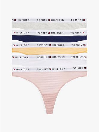 Tommy Hilfiger Lot de 5 strings Essential à logo