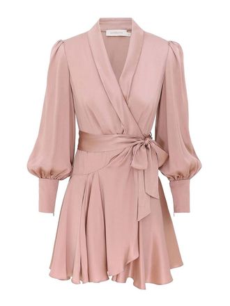 Zimmermann Kurzes Kleid - Rosa