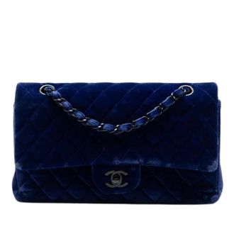 Chanel Pre-owned Double Flap Shoulder Bag - - Pre-owned - Damen - Blau - ONE SIZE