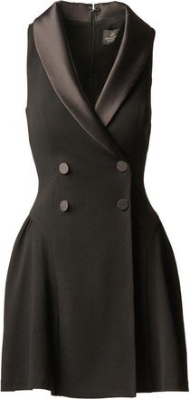 Adrianna Papell Abendkleid Tuxedo Mini Dress Schickes, elegantes und vielseitiges Minikleid