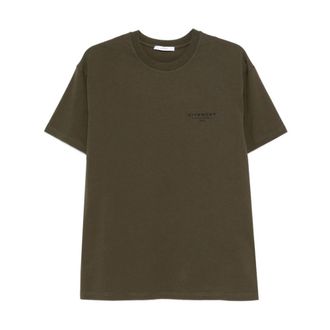 Givenchy Stilvolle T-Shirts und Polos - - Tops - Herren - Gr&uuml;n - S