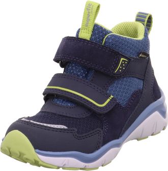Superfit SPORT5 Sneaker, BLAU/HELLGR&Uuml;N 8030, 33 EU