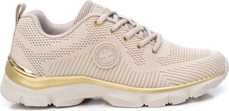 Xti Sportschuhe Sneaker Damen Beige - Bequeme und vielseitige Schuhe - Casual Mode - Modell 14361401 (Größe 37)