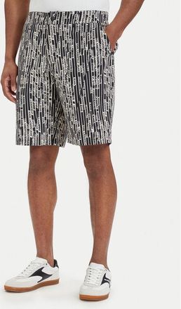 Karl Lagerfeld Stoffshorts B2M10053 Schwarz Relaxed Fit
