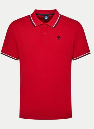 North Sails Poloshirt 692455 Rot Regular Fit