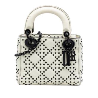 Dior Sac Lady doccasion - Femme - Pre-owned - Blanc - Taille: ONE Size