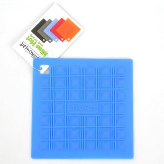 Silikomart Silikomart | Miss Hot Topflappen, Synthetisches Material, Farbe Blau, Ma&szlig;e 175 x 175 x 13 mm