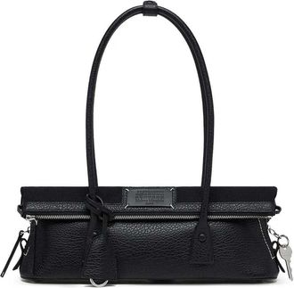 Maison Margiela 5 Ac Sac &agrave; bandouli&egrave;re en cuir avec logo