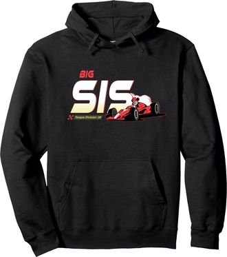 Disney Racing Big Sis Family Trip Race Car Vacation Matching Pullover Hoodie