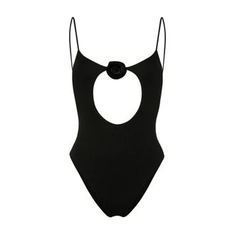 La Reveche Schwarzer Badeanzug - - Swimwear - Damen - Schwarzk - L