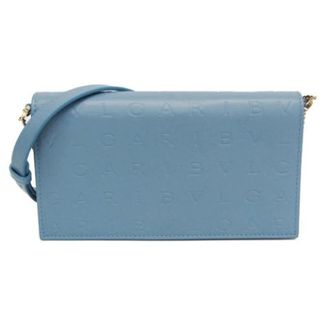 Bulgari Sac bandouli&egrave;re en cuir Pre-owned - Femme - Pre-owned - Bleu - Taille: ONE Size