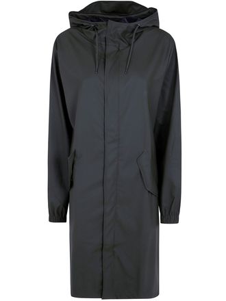 Rains Coat Hooded Fishtail