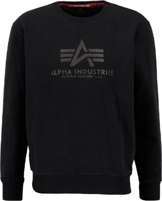 Alpha Industries Alpha Industries Basic Carbon Sweatshirt f&uuml;r Herren Black/Black