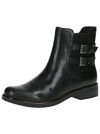 Caprice Femme 9-25309-41 Bottines Plates à Lacets, Noir, 38.5 EU
